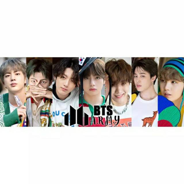 Handbanner Bts Kpop Hand Banner Bts | Shopee Malaysia