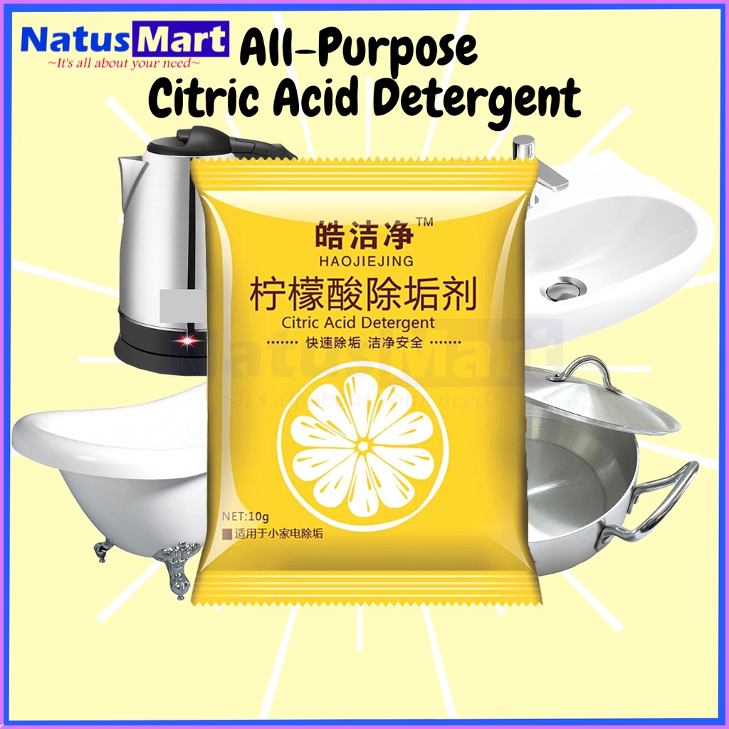 Citric Acid Detergent Container Cleaning Powder | Shopee Malaysia