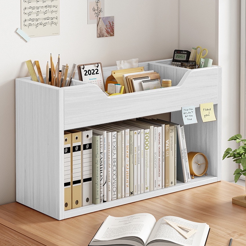 Student tabletop bookrack stationery storage rack study room desktop ...