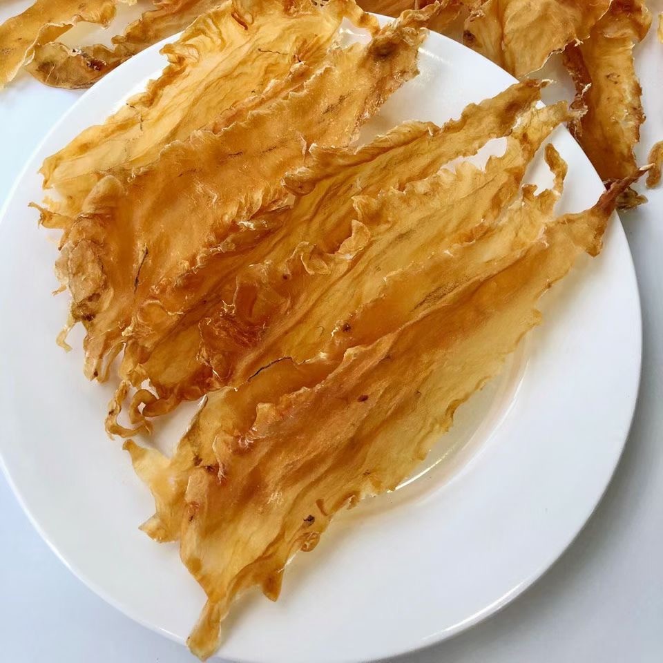 鳕鱼胶60头 100g/500g Cod Fish Maw/Xue Yu Jiao, 活血，御寒祛湿，促进脑部发育！！！ | Shopee ...