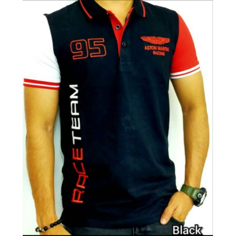 🔥95 Race Team Collar T-Shirt Cotton Dewasa 🔥 | Shopee Malaysia