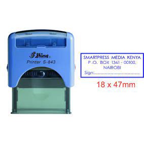 shiny self-inking Customized Rubber Stamp/CHOP/company chop | Shopee ...