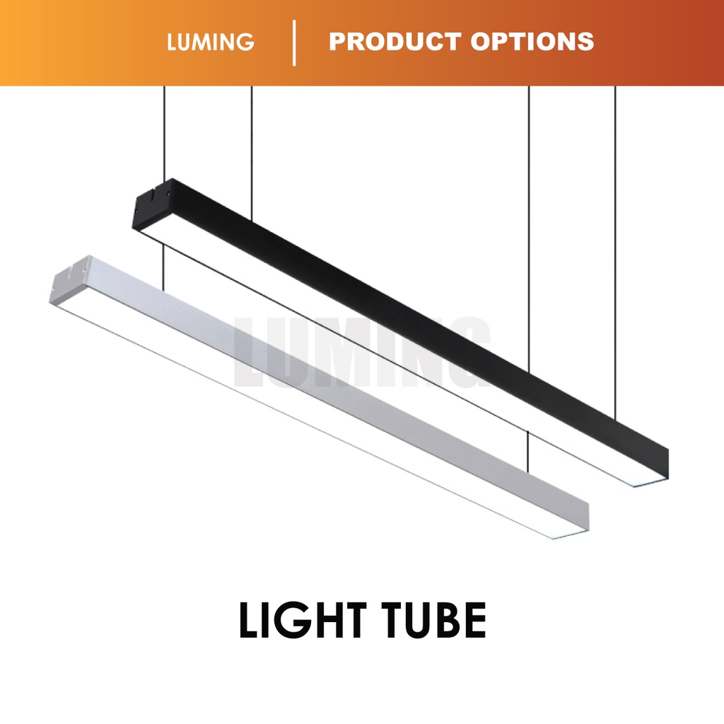 LMG_ LED T8 Linear Light Casing Office Light 2FT 4FT Kalimantang Tube ...