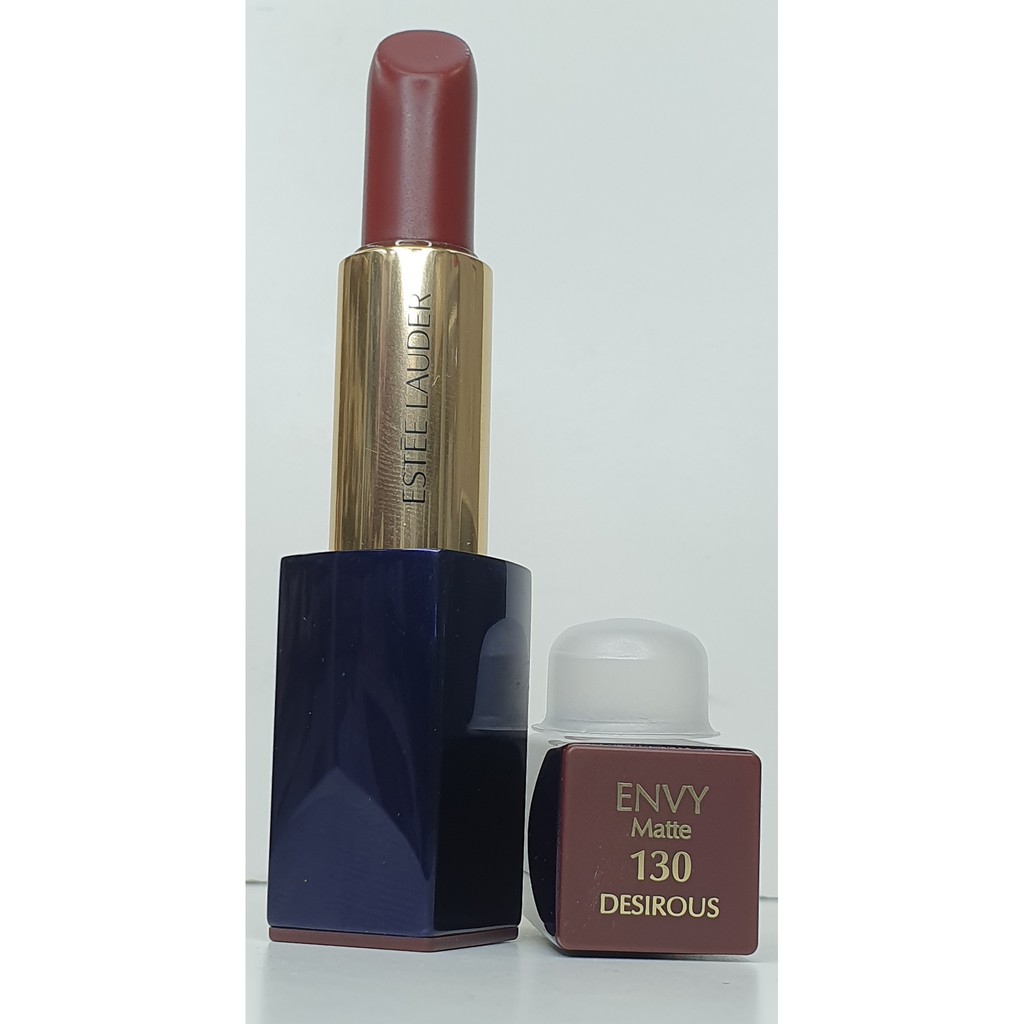 ESTEE LAUDER ENVY MATTE DESIROUS (130) LIPSTICK (TESTER) | Shopee Malaysia