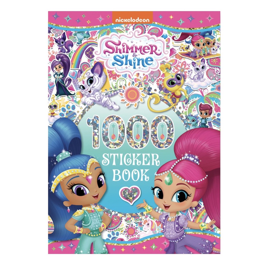 Shimmer and Shine 1000 Sticker Book Full With Activities Puzzles Crafts ...