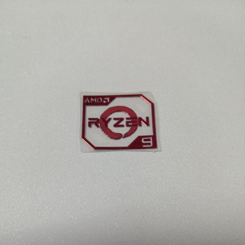 Sticker AMD RYZEN 3 5 7 Ryzen Pro AMD Graphics ATI Sticker Lable Laptop ...
