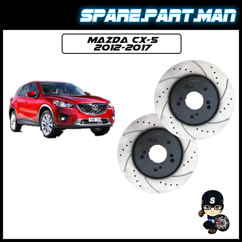 mazda cx5 cx-5 ke 2.0 2.5 2012-2017 Front Disc Rotor Set RACING ...