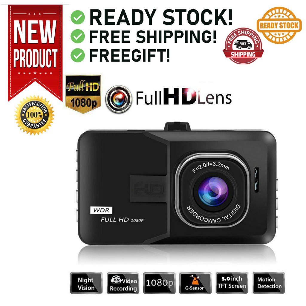 💥DASHCAM HD1080P💥 SUPER H20B DASHCAM DRIVING RECORDER 170° WIDE ANGLE ...