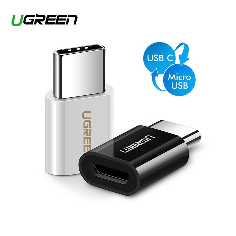 UGREEN 30391 Type C to Micro USB OTG Cable Adapter Converter Android ...
