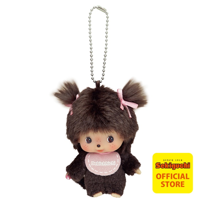 Sekiguchi Key Chain Big Head Bebichhichi SS Size Girl H11cm Plush Toy ...