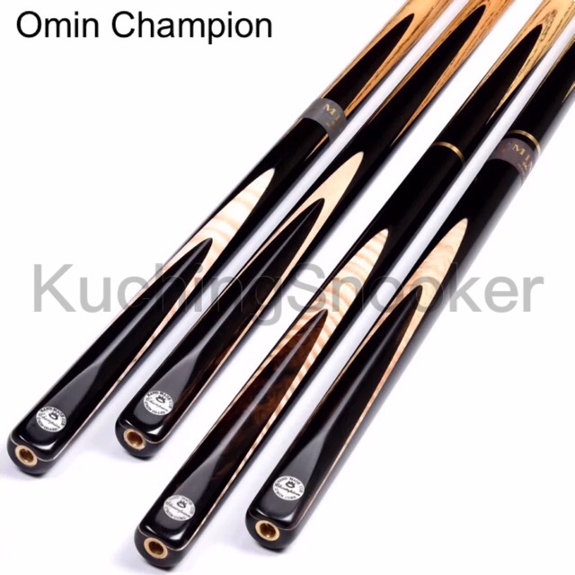 (READY STOCK) 3/4 and 1PC OMIN CHAMPION Snooker Cue | Shopee Malaysia