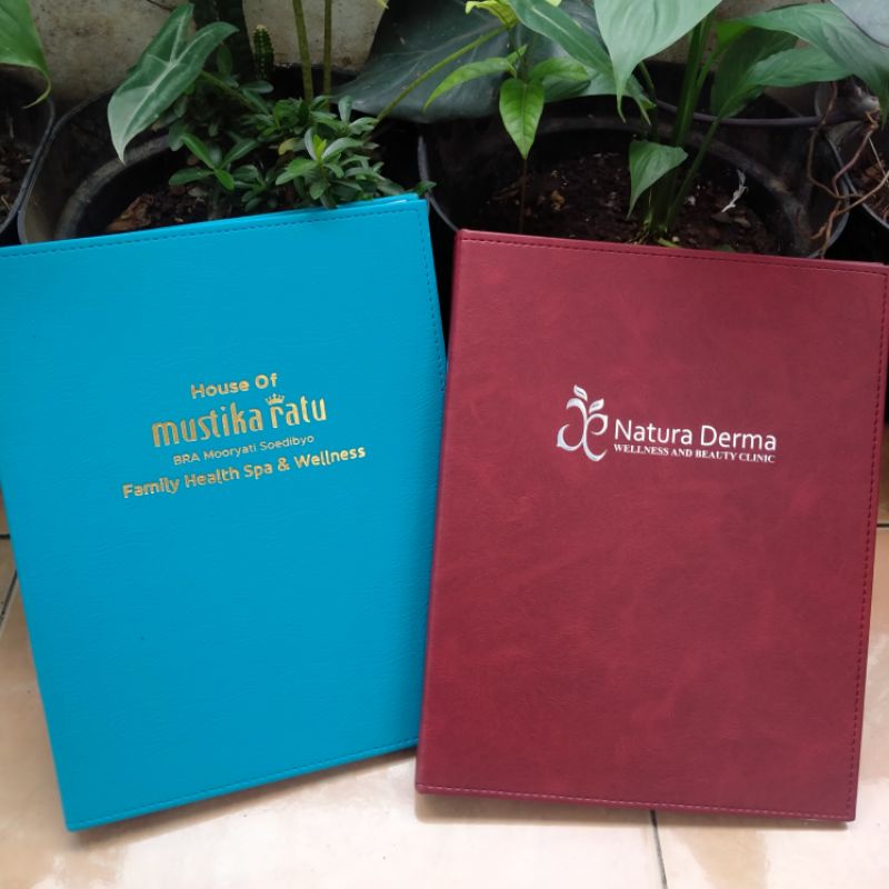 A4 Menu Book Cover Ring Binder Model - Cafe Resto Hotel Etc. - 10 Sheet ...