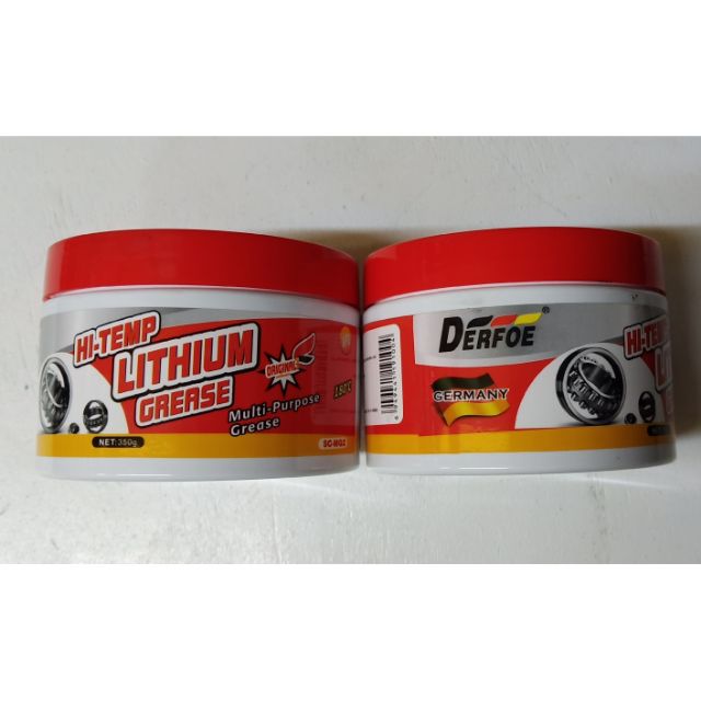 Minyak Grease / Derfoe Hi-temp Lithium GreaseMultipurpose grease 350g ...