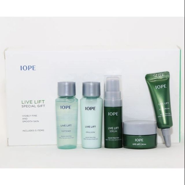 IOPE Live Lift Special Gift Set(5 Items) | Shopee Malaysia