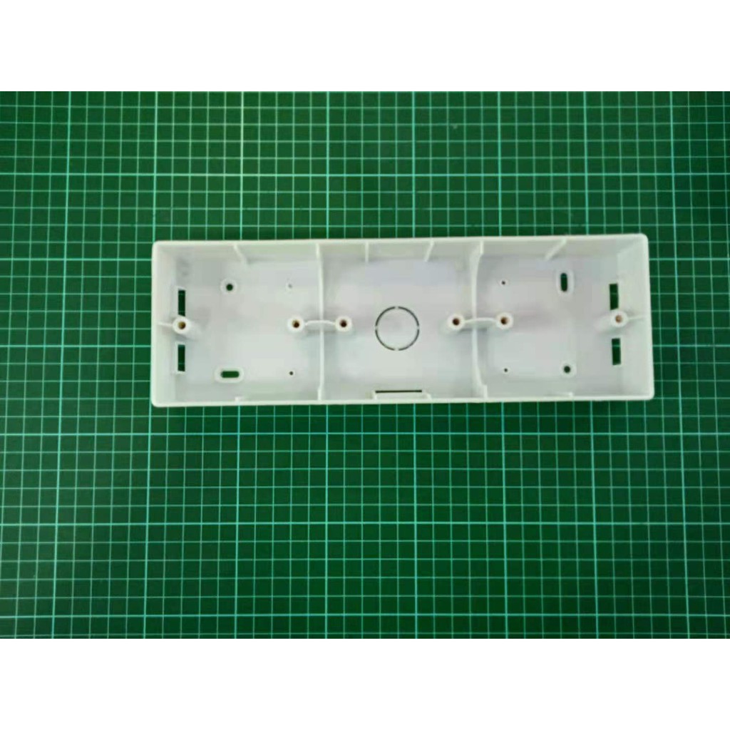 PVC NUT BOX SURFACE TYPE BOX/ ELECTRICAL BOX/ BASE 3X3 3X6 3X7 3X10 ...