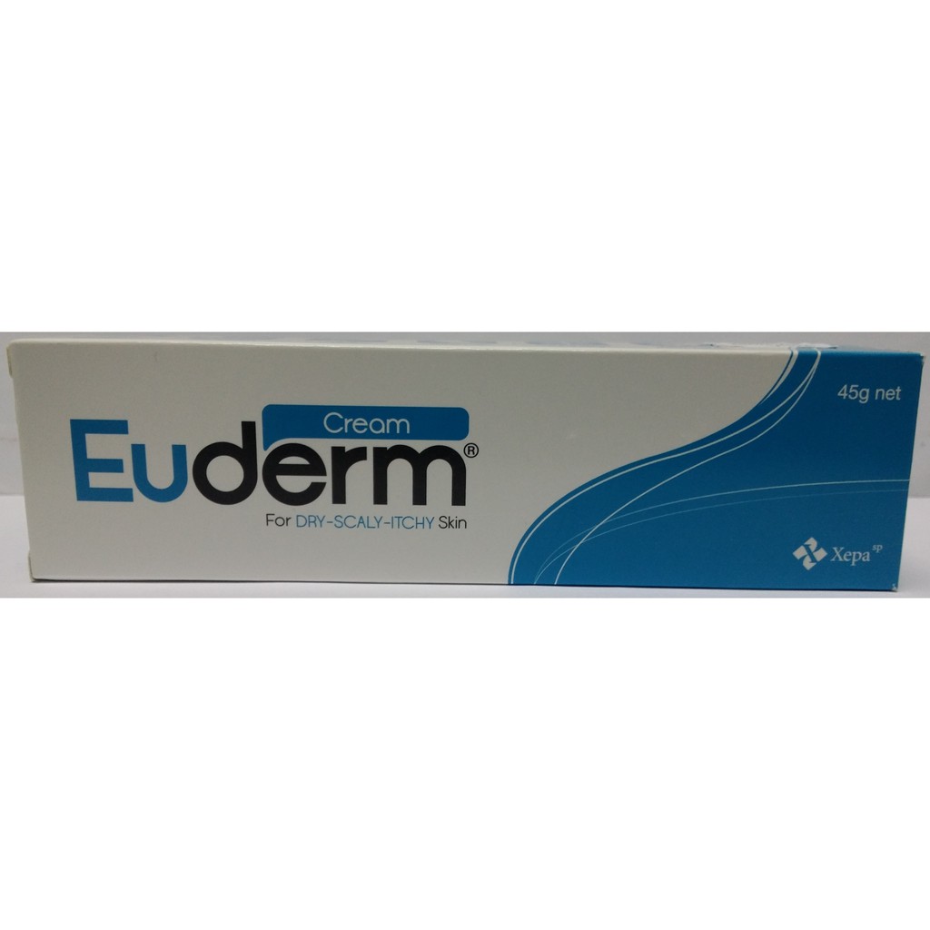 Euderm Cream For Dry-Scaly-Itchy Skin 45g (Exp: 02/2022) | Shopee Malaysia