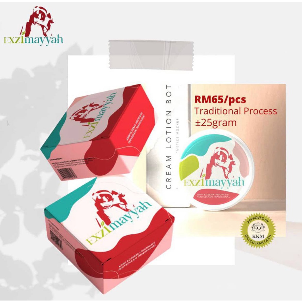 Krim Kulit Gatal Eczema - exzimayyah cream tanpa steroid ubat ekzema ...