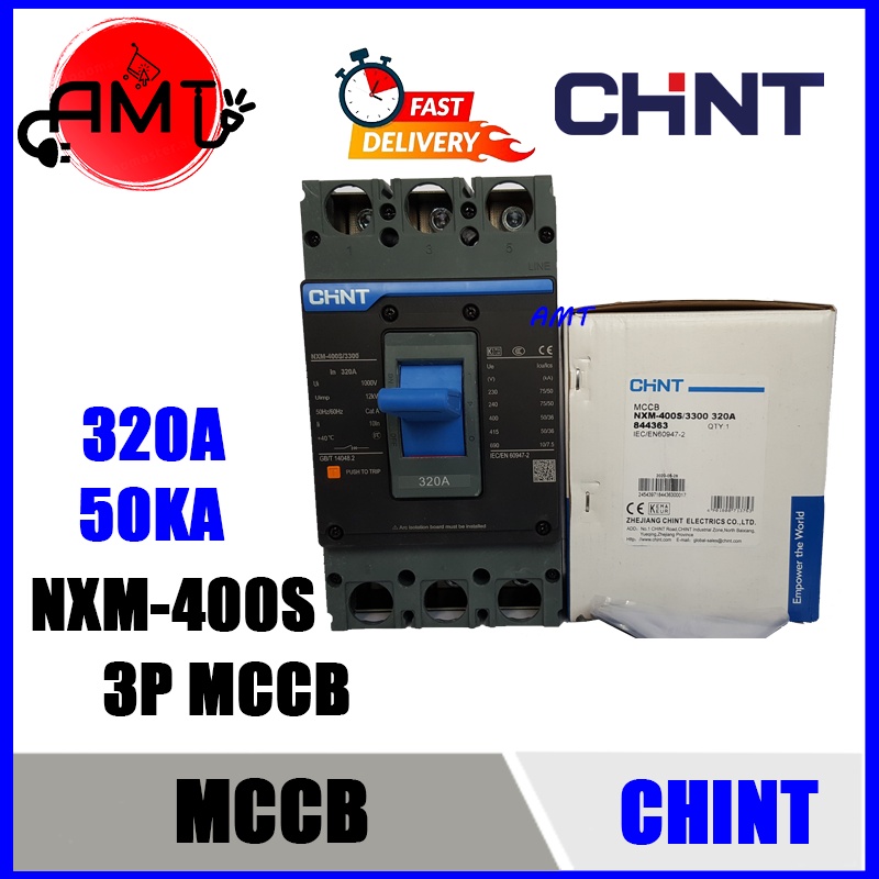 CHINT MCCB 3P NXM-400S 50KA 320A | Shopee Malaysia