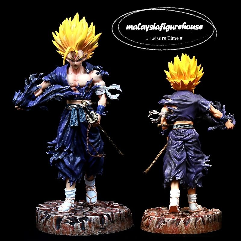 🔥READY STOCK🔥28CM DRAGON BALL Z SON GOHAN SUPER SAIYAN 2 SS2 COPY RESIN ...