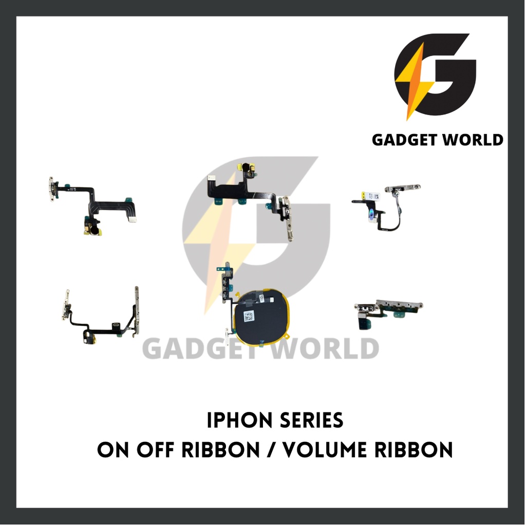 GADGET WORLD [ READY STOCK ] On Off / Volume Ribbon for Iphon 6/6 PLUS ...