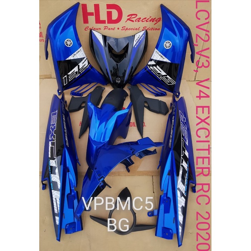 Ready Stock Yamaha LC135 V2 V3 V4 Exciter RC 2020 Sticker Tanam ...