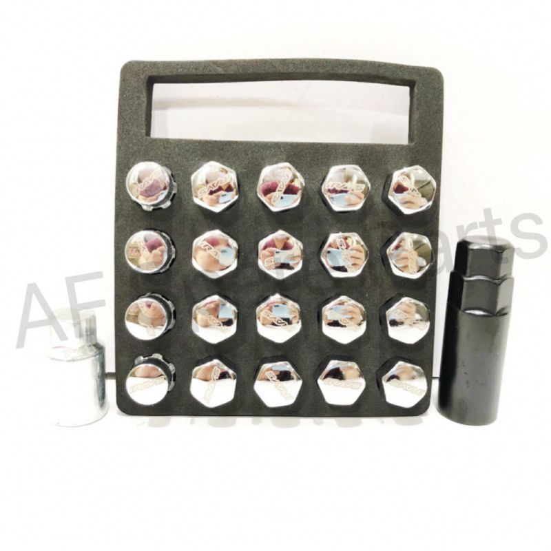 20Biji Wheel Nut Besi Civic FB FC FD FE,Accord SM4 SV4 S84 S86 SDA TAO ...
