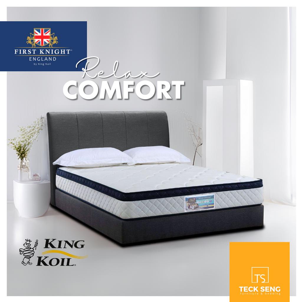 [READY STOCK] KINGKOIL - First Knight - MATTRESS + BEDFRAME SET / FREE ...