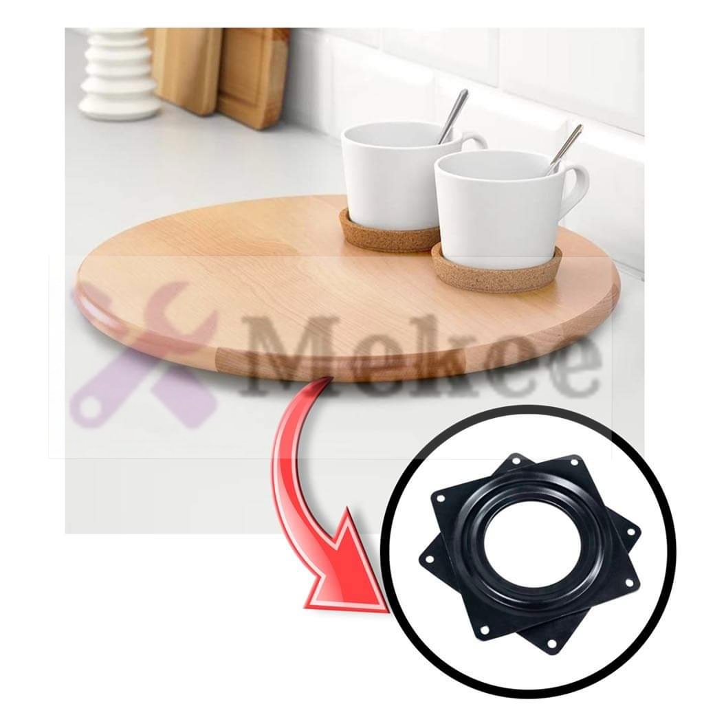 Lazy Susan turntable rotate revolve swivel table TV square bearing ...