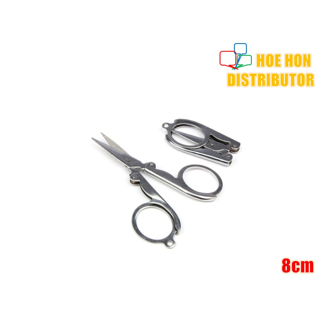 Small Stainless Steel Folding Scissor 8cm / 3 Inch (Gunting Lipat) 111 ...