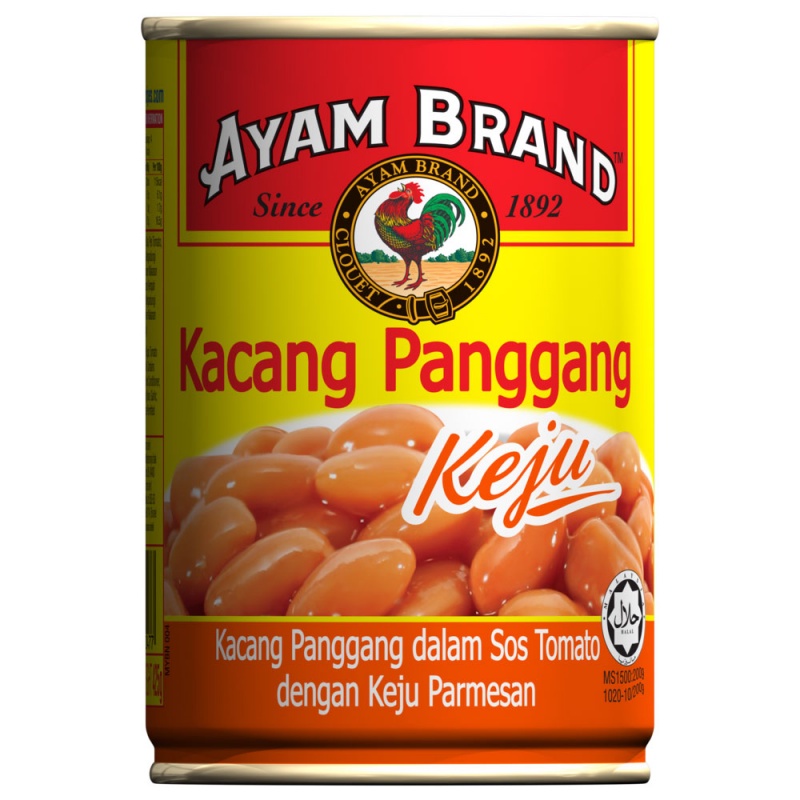 Ayam Brand Baked Beans With Cheese / Tomato Sauce / Light Tomato Sauce ...
