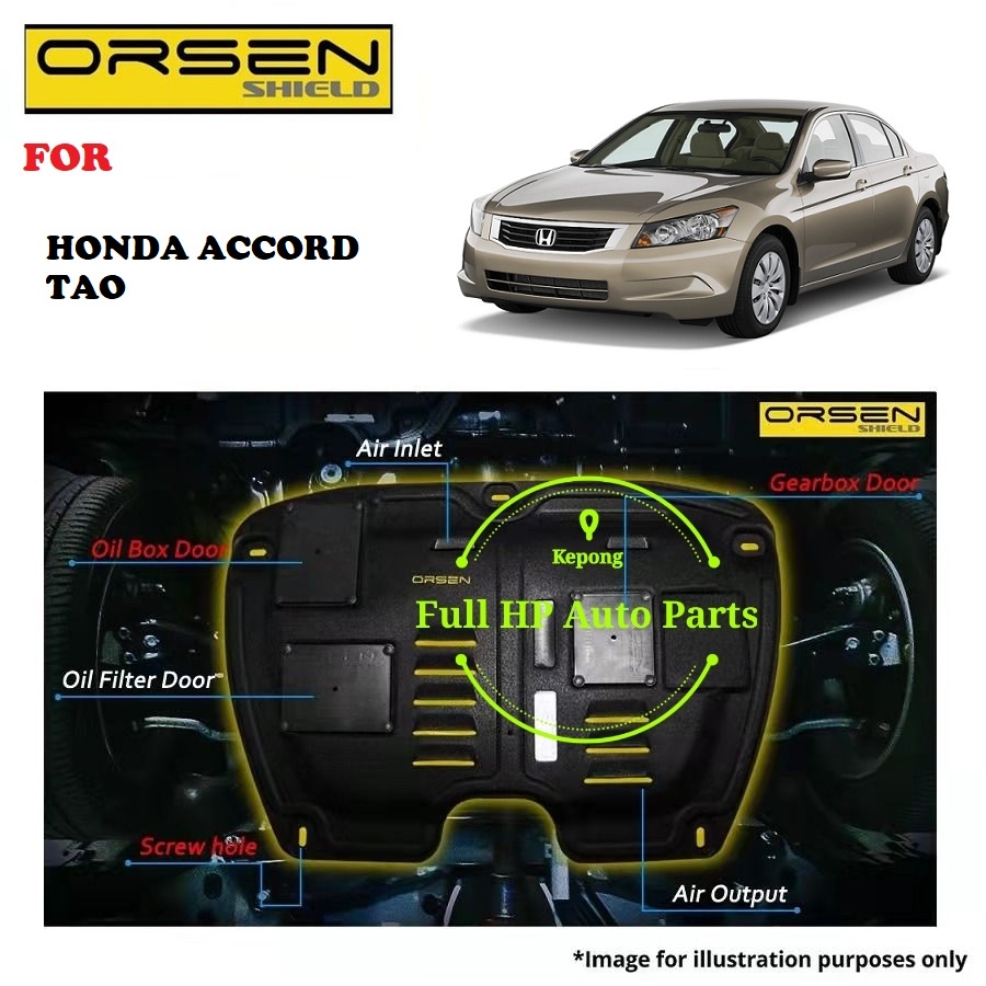 H/D Accord TAO 2008-2013 Orsen Shield Car Undercarriage Protection ...