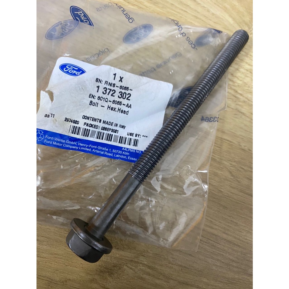 BOLT / SCREW CYLINDER HEAD 150MM GENUINE PART (ORIGINAL) FORD RANGER T6 ...