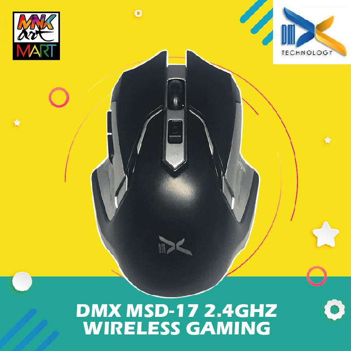 READY STOCK DMX WIRELESS OPTICAL GAMING MOUSE MS-D17 | Shopee Malaysia