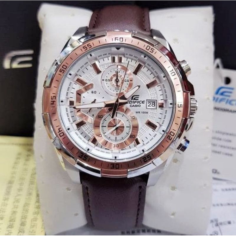 [READY STOCK]💥OFFER MAMPU MILIK💥 JAM EDIFICE 539L white HOT ITEM ...