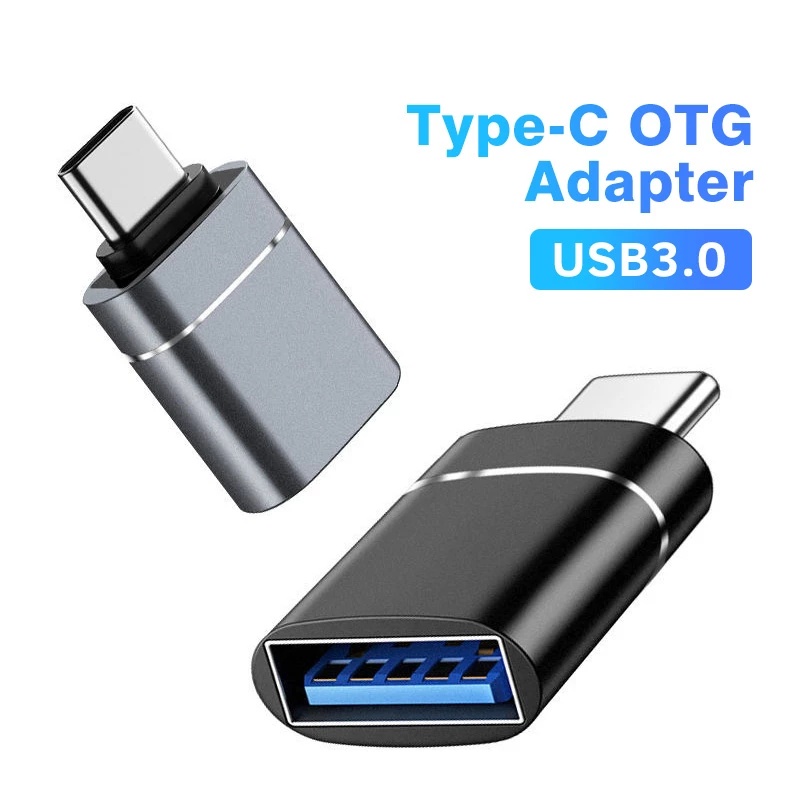 Type C To USB 3.0 OTG Adapter / USB-C Male To USB Female Converter / USBC OTG Connector for ...