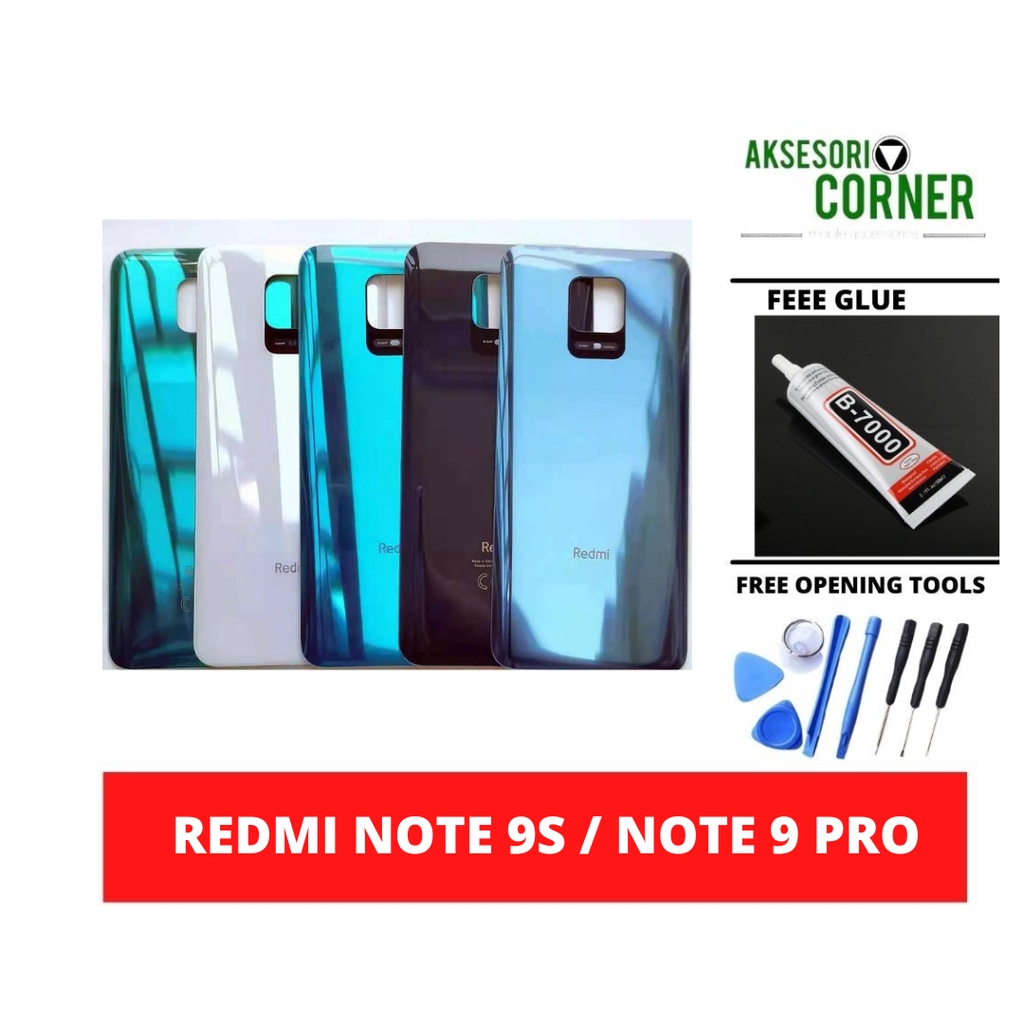 XIAOM REDM NOTE 9S / NOTE 9 PRO BACK GLASS & BATTERY BACK COVER ...