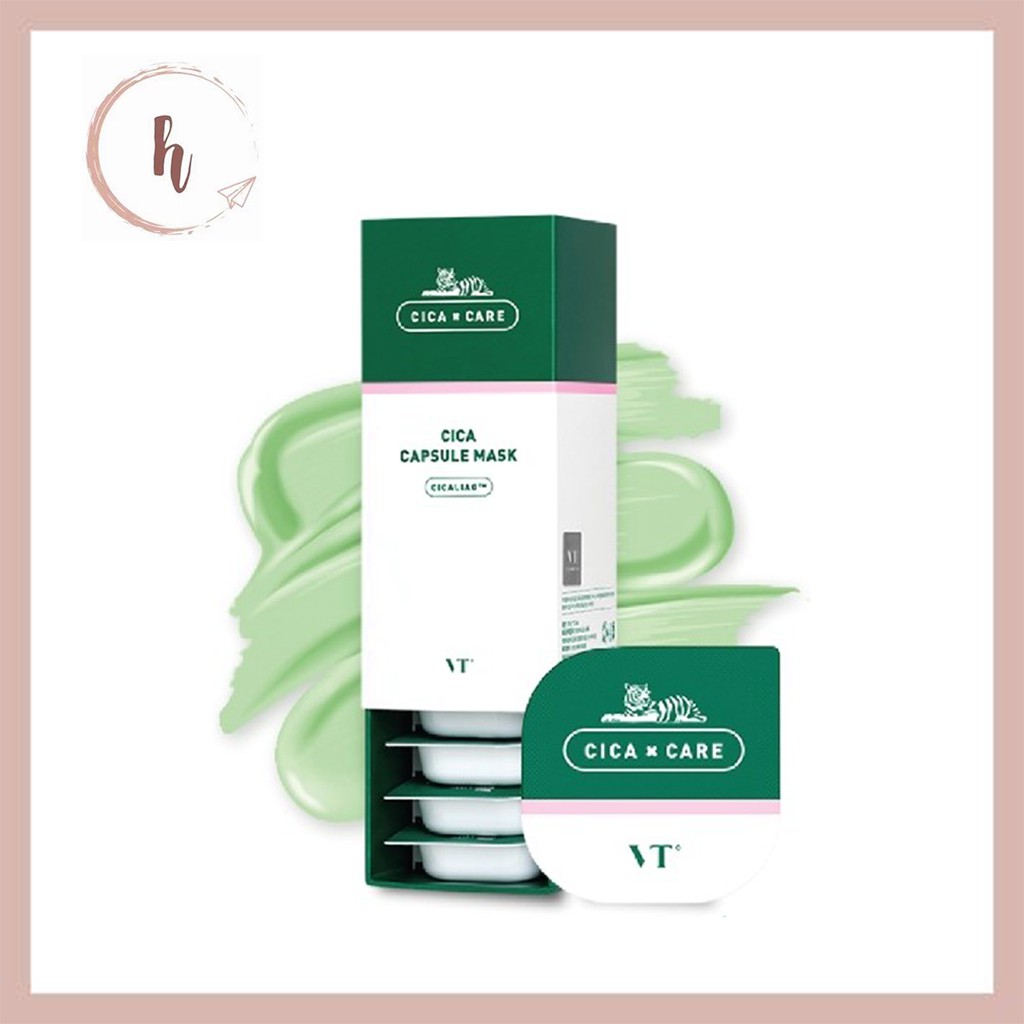 VT Cica Capsule Clay Mask 5EA/10ea VT Progloss Capsule Mask VT Super ...