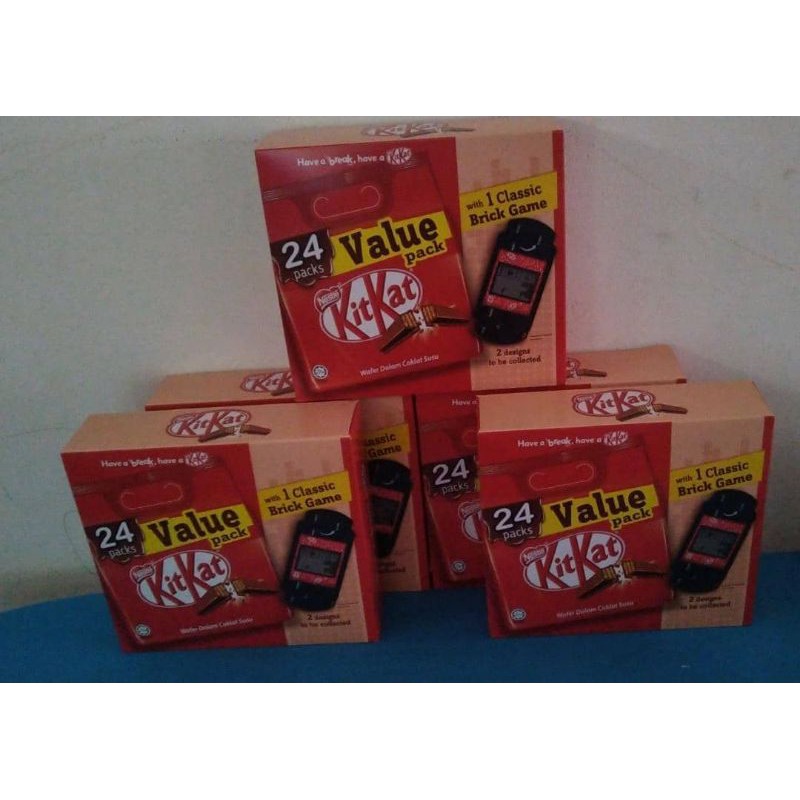 Kit Kat 24 Value Pack with Classic Brick Game | Shopee Malaysia