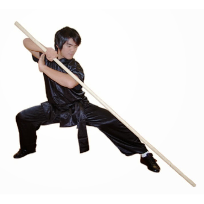 Kungfu Martial Art Stick Wood Training Fight Fighting Wushu Weapon ...