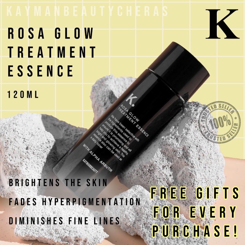 ROSA GLOW TREATMENT ESSENCE BY KAYMAN BEAUTY | Shopee Malaysia