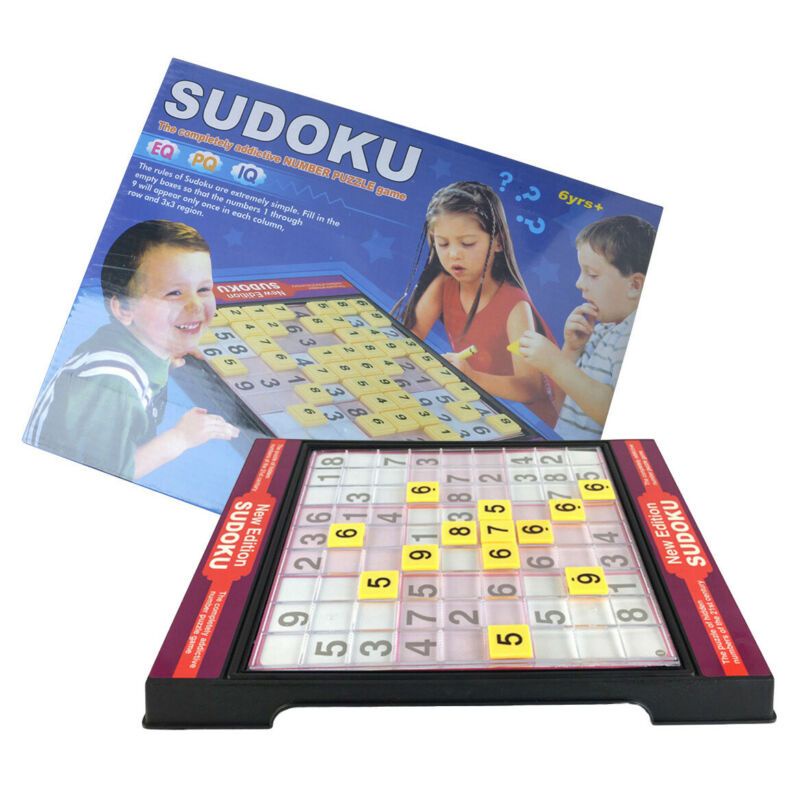 Sudoku Board Game Educational Toys Fun Number Puzzle Games Digital ...