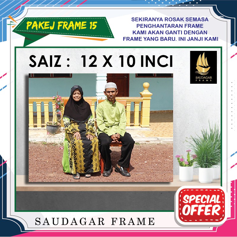 💥NEW PROMO RAYA💥 Frame Gambar Murah RM15.00 | FG 12X12 | Shopee Malaysia