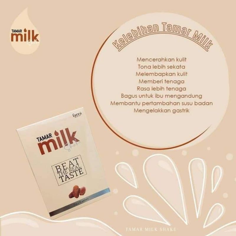 💥100% ORI HQ💥READY STOCK TAMAR MILK SHAKE MUA BELLA🔥 | Shopee Malaysia