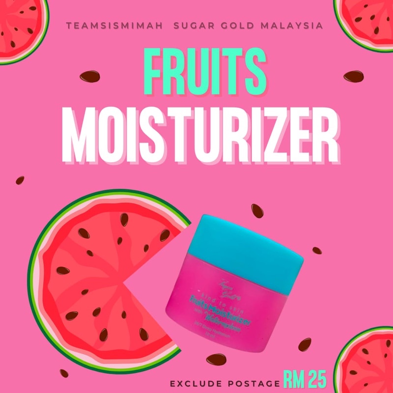 Fruits Moisturizer Sugar Gold🔥Pore Eraser Sugar Gold🔥Primer Sugar Gold🔥 ...