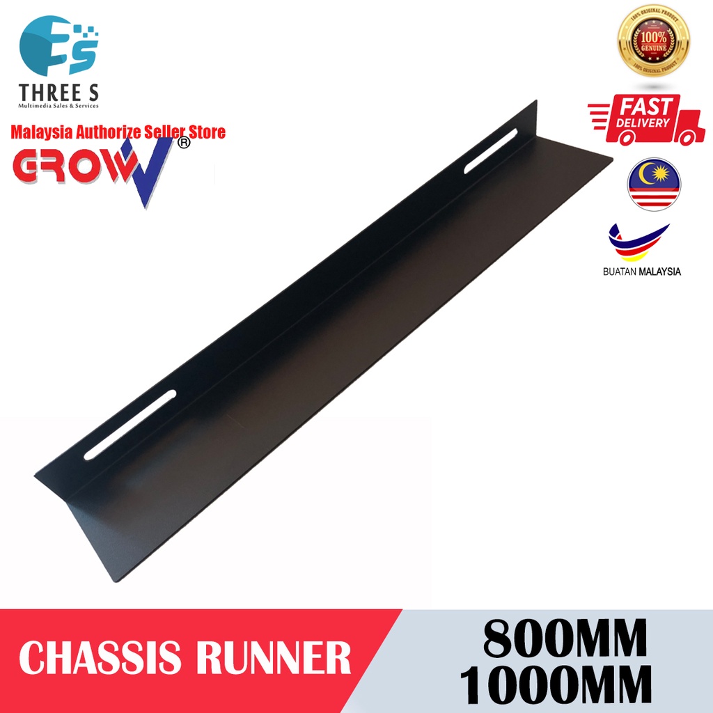 GrowV Chassis Runner for Server Rack - 800/1000mm Depth (2pcs per set ...