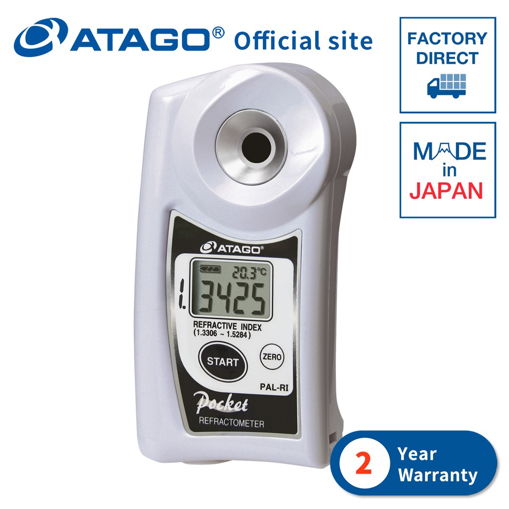 ATAGO Digital Hand-held "Pocket" Refractometer PAL-RI | Shopee Malaysia