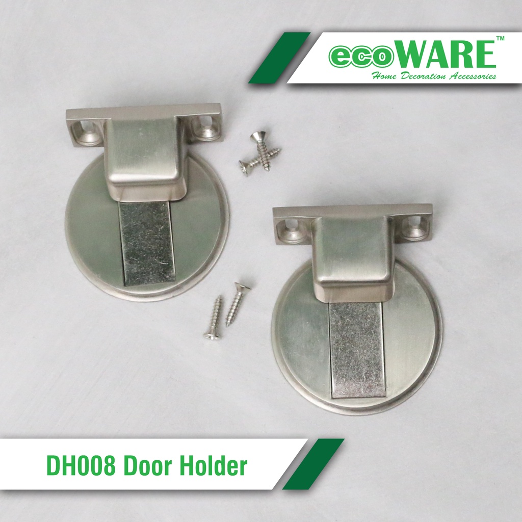 ecoWARE DH008 Door Holder Invisible Floor Mounted Door Block Magnetic ...