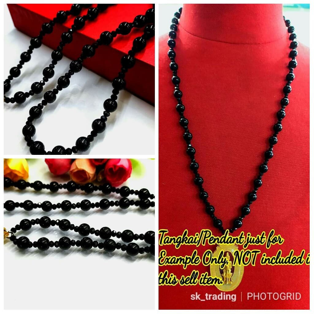 【Ready Stock】Hand Made Rantai Leher(Boleh pakai Tangkai/Amulet sekali ...