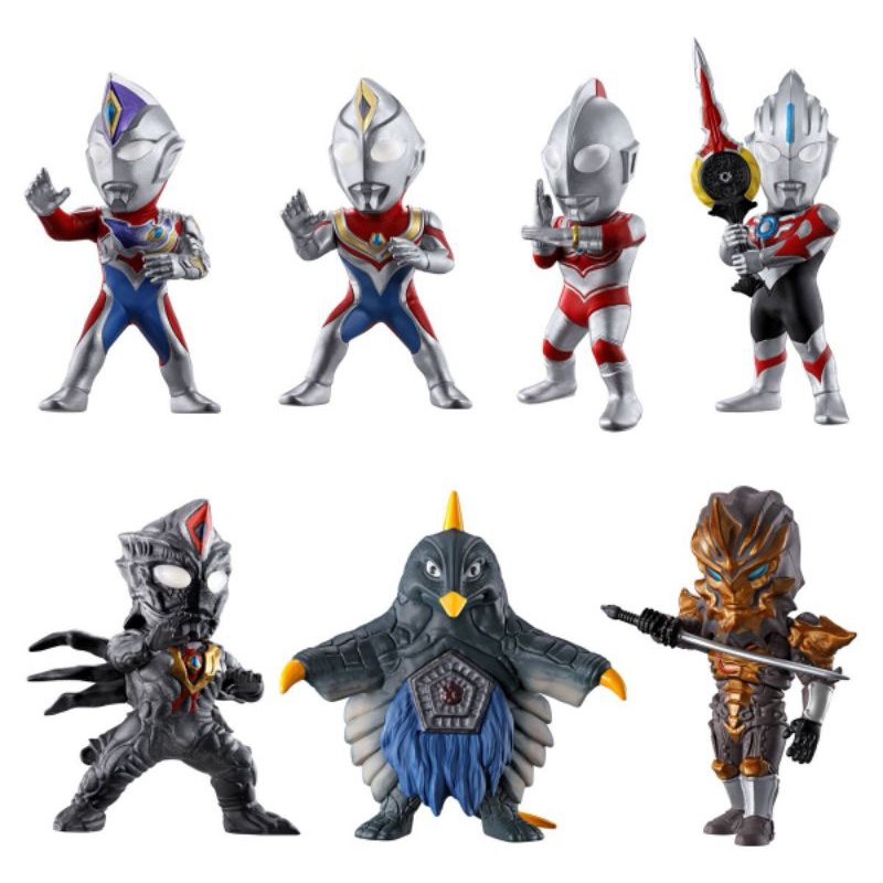 BANDAI CONVERGE MOTION ULTRAMAN 3 DECKER DYNA FLASH ZELGANOID JACK ...