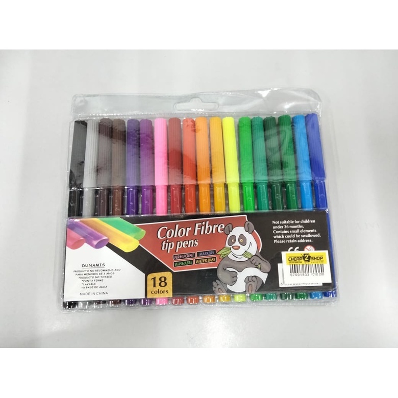 Colourful Maker Pens / Magic Pens [18/12/24pcs] READY STOCK | Shopee ...